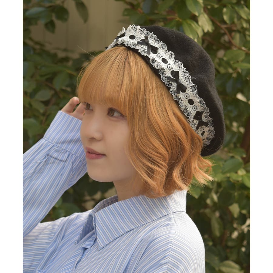 はしごレースリボンベレー[品番：IGAW0007448]｜axes femme（アクシーズファム）のレディースファッション通販 ...