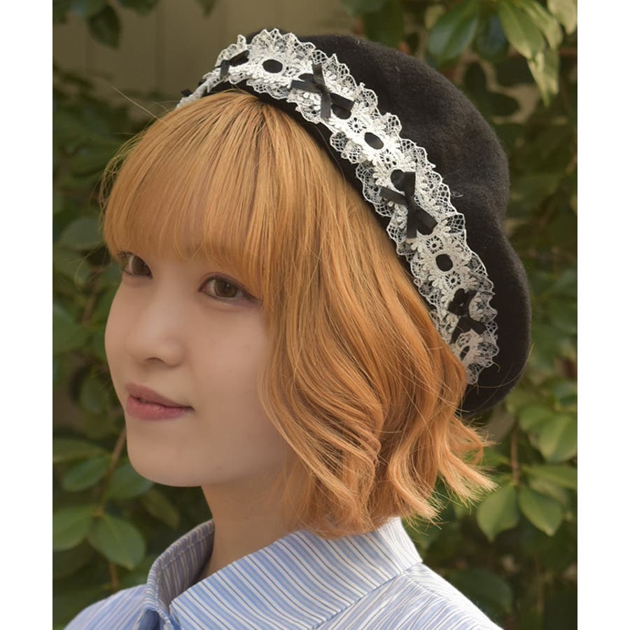 はしごレースリボンベレー[品番：IGAW0007448]｜axes femme（アクシーズファム）のレディースファッション通販 ...