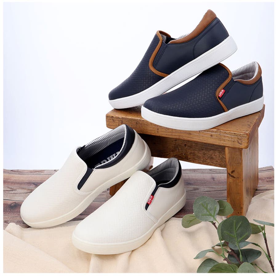 EDWIN メンズ スリッポン 7019[品番：BCYW0017300]｜BACKYARD FAMILY（バックヤードファミリー）のレディースファッション通販｜SHOPLIST（ショップリスト）