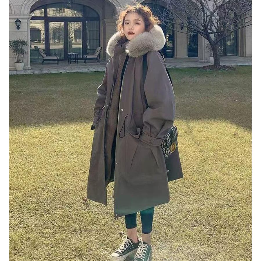 ウエスト絞りのロングコート[品番：UZ000011849]｜Bifrost（ビフレスト）のレディースファッション通販｜SHOPLIST ...