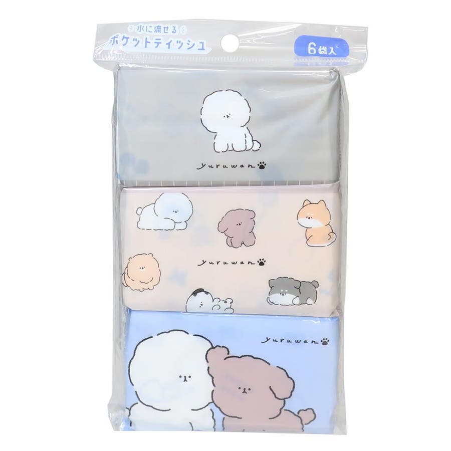YURUWAN ティッシュ ポケットテッシュ[品番：BREW0126010]｜cinemacollection（シネマコレクション ...