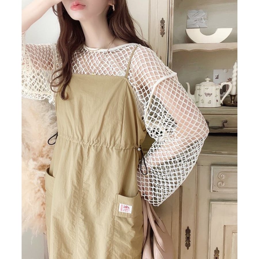 《JaVaジャバ コラボ》1枚で主役級。ミリタリージャンパースカート[品番：WZ000004587]｜Classical Elf （クラシカルエルフ）のレディースファッション通販 ...