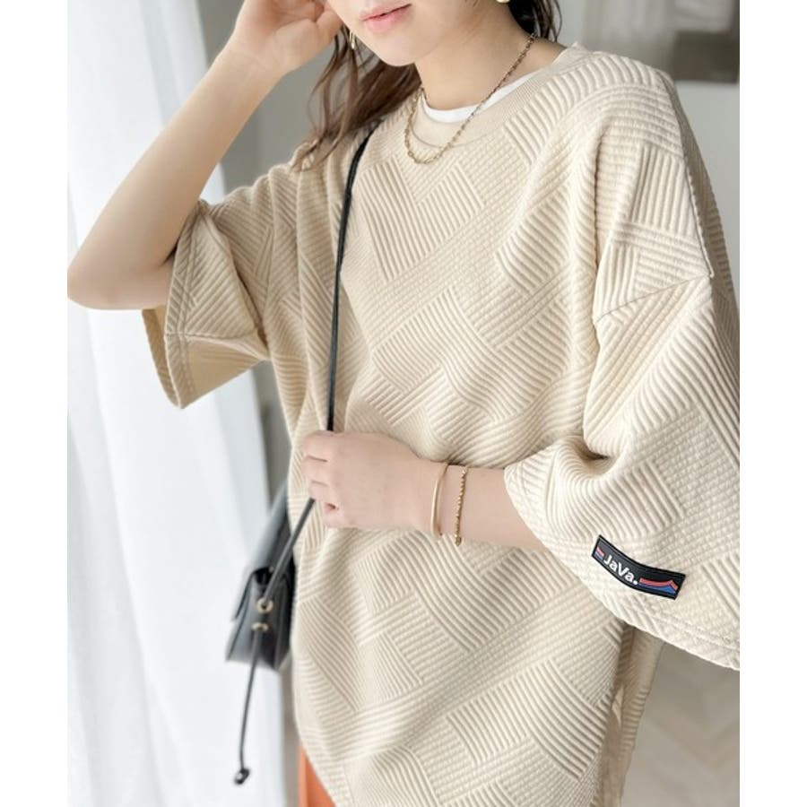 《JaVa ジャバコラボ》こなれメンズライク。斜めストライプ柄プルオーバー[品番：WZ000004649]｜Classical Elf （クラシカルエルフ）のレディースファッション通販 ...