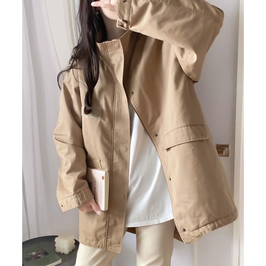 《JAVAジャバ 別注》即、お洒落ガール。オーバーサイズミリタリーコート[品番：WZ000004716]｜Classical Elf （クラシカルエルフ）のレディースファッション通販 ...