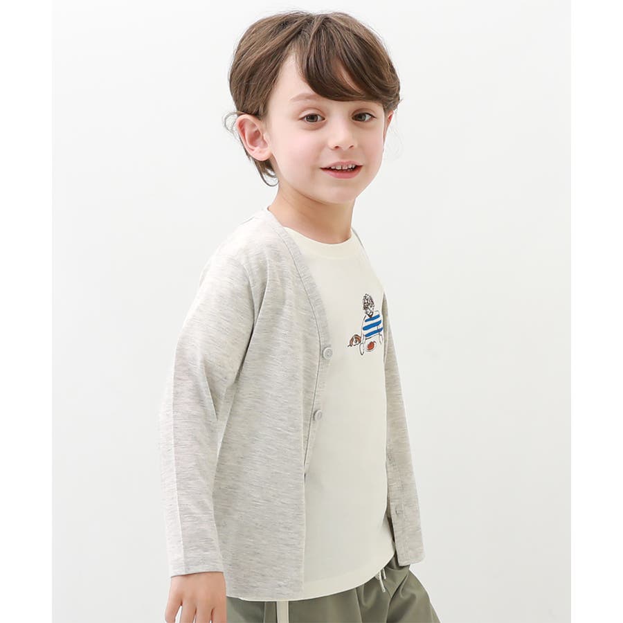 UVカットカーディガン 子供服 キッズ[品番:VR000009327 UVカットカーディガン 子供服 キッズ[品番:VR000009327