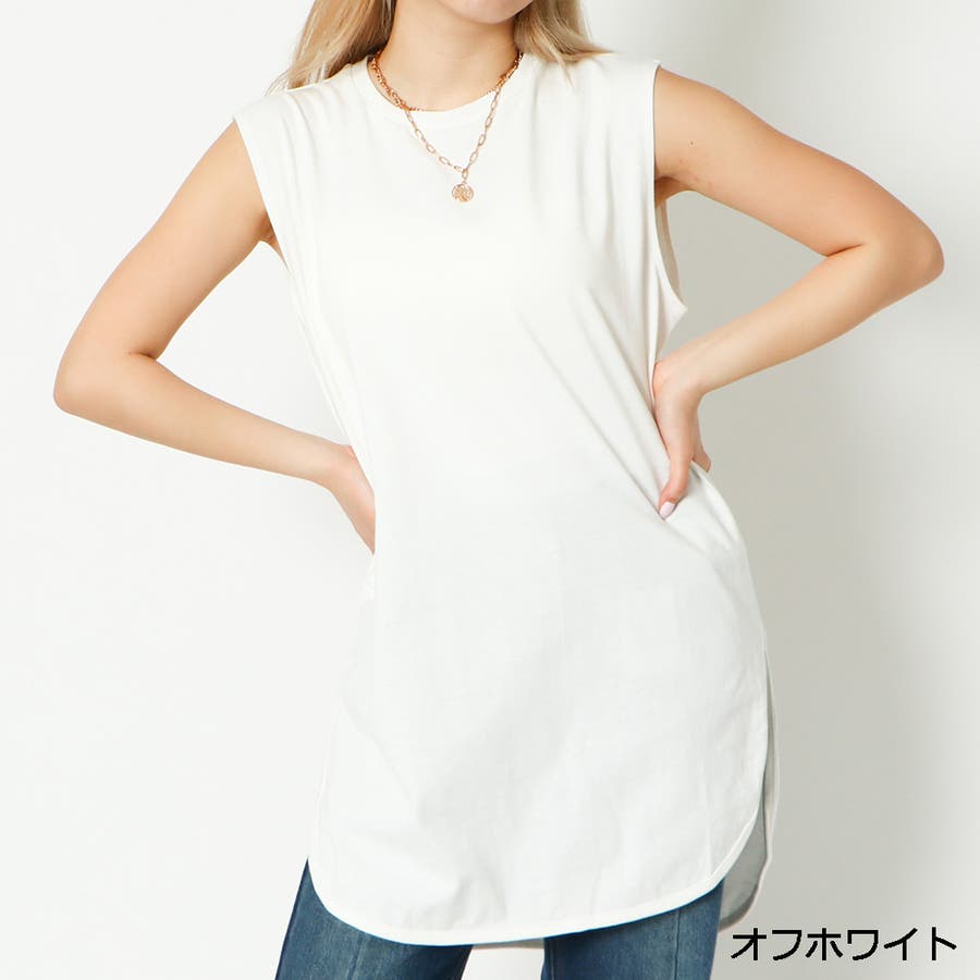 ノースリラウンドTシャツ[品番：GORW0007871]｜GORGE （ゴージ）のレディースファッション通販｜SHOPLIST（ショップリスト）