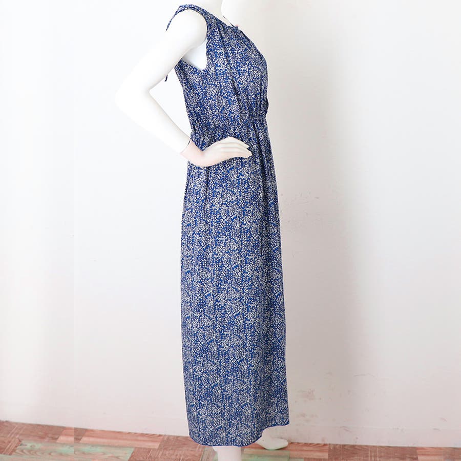 ロングワンピース ノースリーブ レディース[品番:II000005440 ロングワンピース ノースリーブ レディース[品番:II000005440