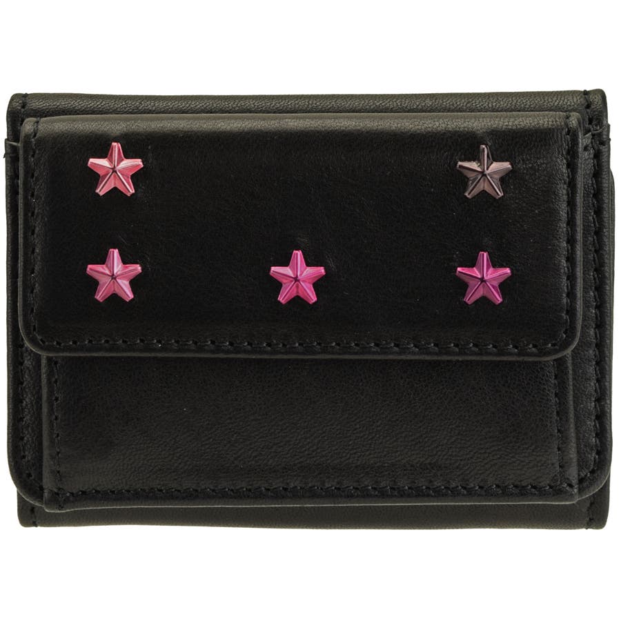 JIMMY CHOO ジミーチュウ 財布 三つ折り財布 ミニ スター JIMMY CHOO ジミーチュウ 財布 三つ折り財布 ミニ スター