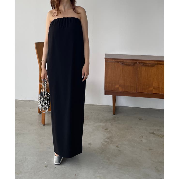 バックシアージレセットアップドレス[品番:KTKW0010437 バックシアージレセットアップドレス[品番:KTKW0010437