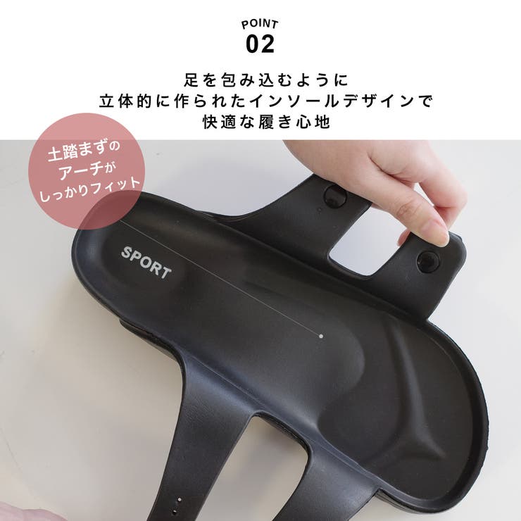 厚底 コンフォートサンダル レディース[品番:BNZS1683987 厚底 コンフォートサンダル レディース[品番:BNZS1683987