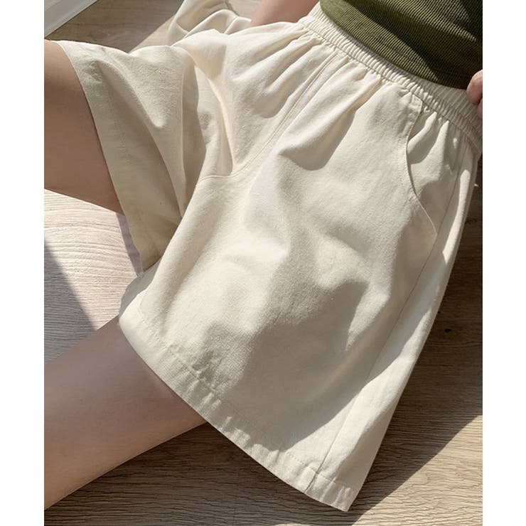ワイドショートパンツ レディース 短パン[品番:AGCW0005588 ワイドショートパンツ レディース 短パン[品番:AGCW0005588