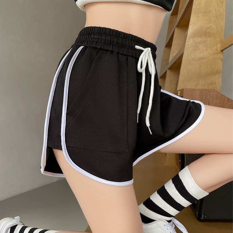 ショートパンツ カラーパンツ 夏 韓国[品番:AGCW0004215 ショートパンツ カラーパンツ 夏 韓国[品番:AGCW0004215