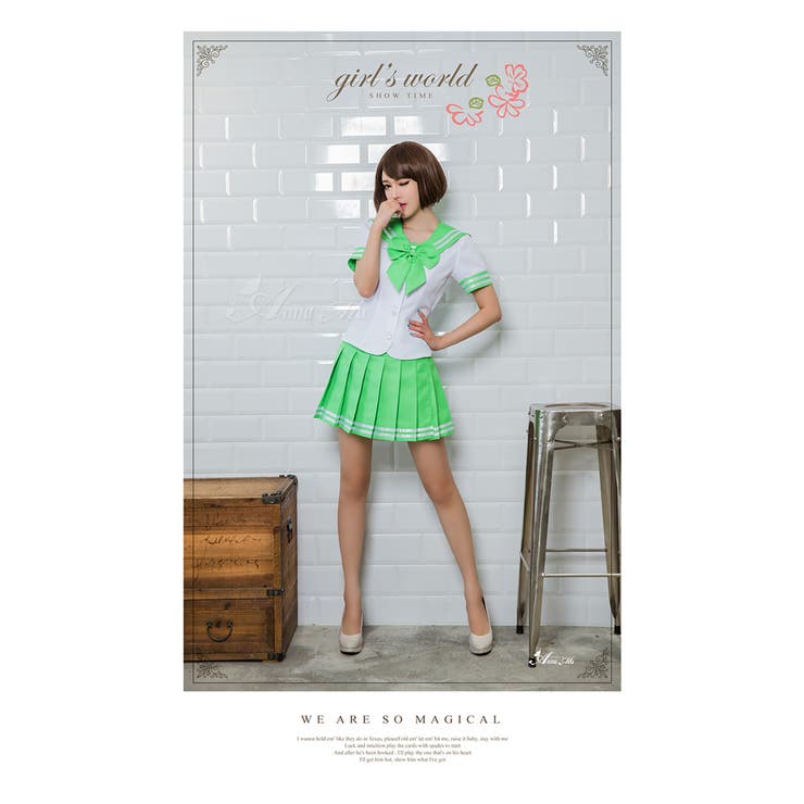 セーラー服 コスプレ 3点セット[品番：AMJW0003330]｜Anna Mu JAPAN（アンナムージャパン）のレディースファッション通販 ...