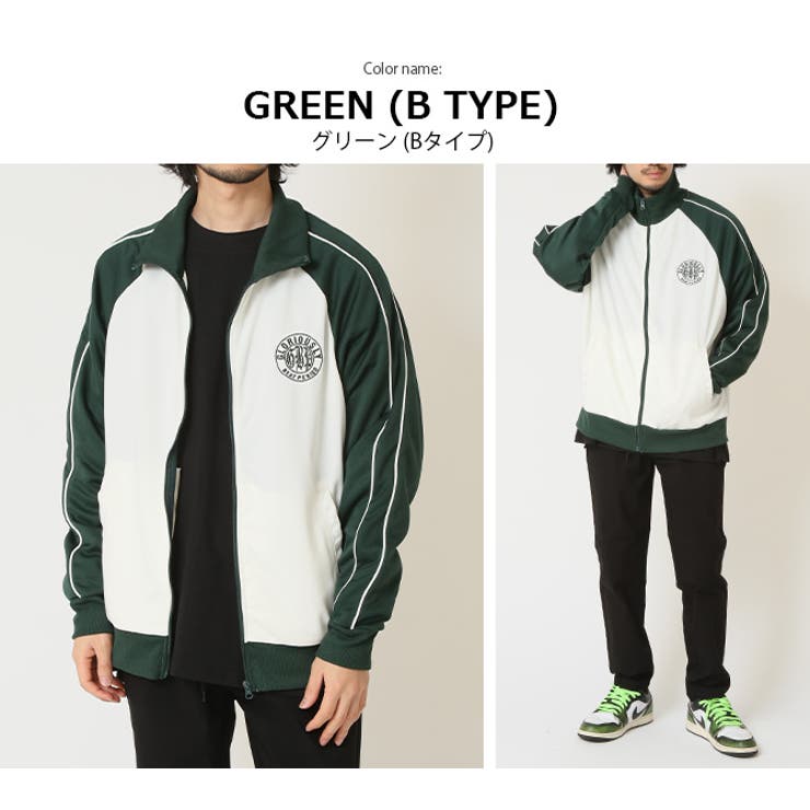 トラックジャケット メンズ ハイネック[品番:RQ000009385 トラックジャケット メンズ ハイネック[品番:RQ000009385