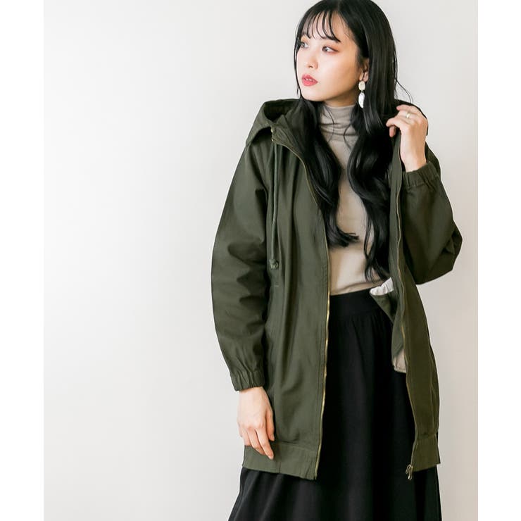 裾タックフードジャケット[品番：ATOW0000724]｜atONE（アットワン）の