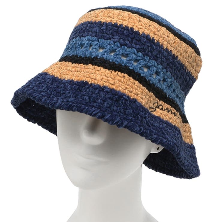 ガニー 帽子 ネイビー レディース GANNI A5988 999[品番：AXEB0033759