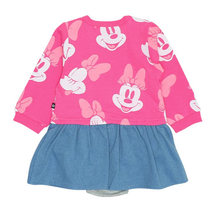 ディズニー 総柄デニム切替ロンパース 9228B[品番：BYDK0006419]｜BABYDOLL（ベビードール）のキッズファッション通販 ...