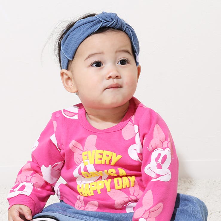 ディズニー 総柄デニム切替ロンパース 9228B[品番：BYDK0006419]｜BABYDOLL（ベビードール）のキッズファッション通販 ...