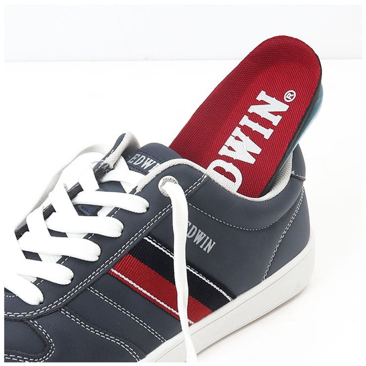 EDWIN メンズ サイドライン ローカットスニーカー 7015[品番：BCYW0017388]｜BACKYARD FAMILY（バックヤードファミリー）のレディースファッション通販 ...