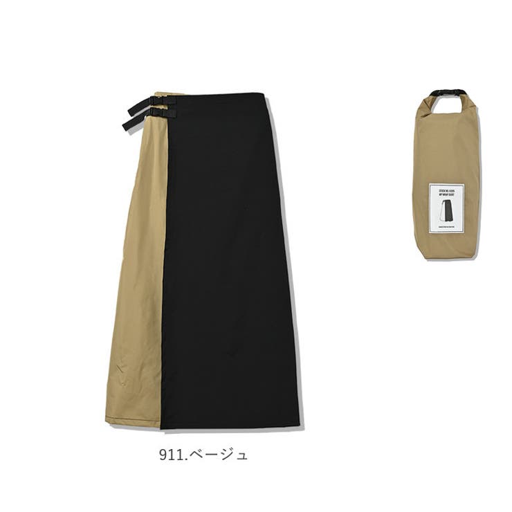 KiU キウ ウォータープルーフ ラップスカート WP WRAP SKIRT[品番：BCYW0020083]｜BACKYARD FAMILY（バックヤードファミリー）のレディースファッション ...