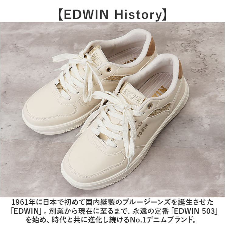 EDWIN レディース 軽量スニーカー[品番：BCYW0028697]｜BACKYARD FAMILY（バックヤードファミリー）のレディースファッション通販｜SHOPLIST（ショップリスト）