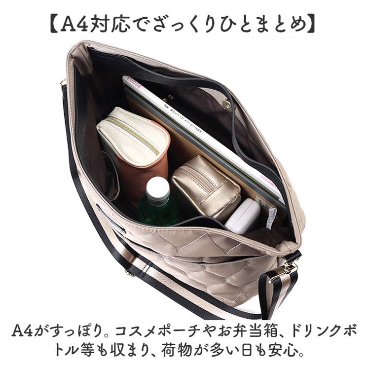 LIZDAYS キルティングナイロンショルダーバッグ[品番 LIZDAYS キルティングナイロンショルダーバッグ[品番