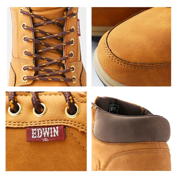 EDWIN メンズ 防水・防滑 ハイカットシューズ 7671 7971[品番：BCYW0022557]｜BACKYARD FAMILY（バックヤードファミリー）のレディースファッション通販 ...