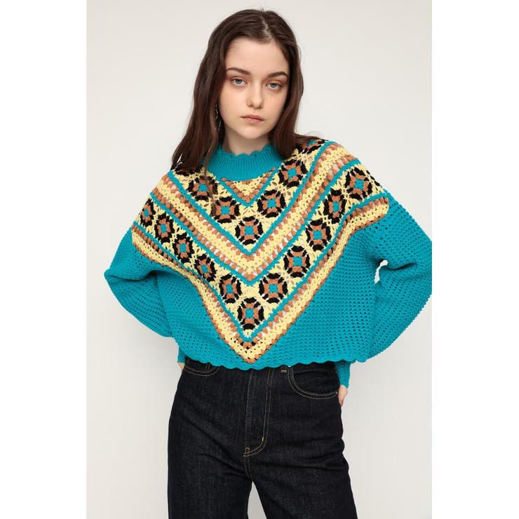 CROCHET MG トップス[品番：BJLW0021855]｜SLY OUTLET（スライアウトレット）のレディースファッション通販 ...