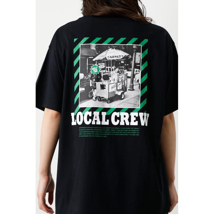 LOCAL CREW Tシャツ[品番：BJLW0026027]｜RODEO CROWNS WIDE BOWL（ロデオクラウンズワイドボウル）のレディースファッション通販｜SHOPLIST ...