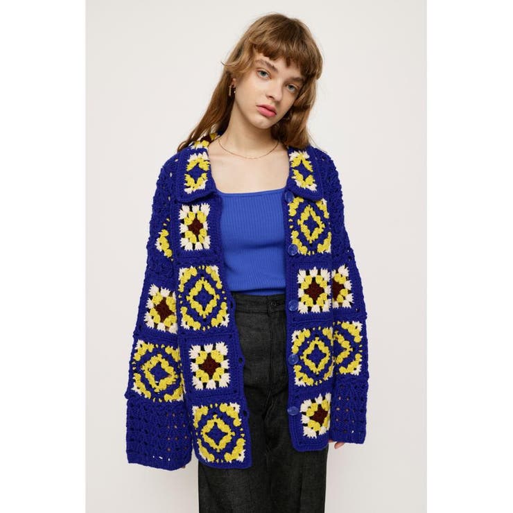 CROCHET MG カーディガン[品番：BJLW0023902]｜SLY OUTLET（スライアウトレット）のレディースファッション通販 ...