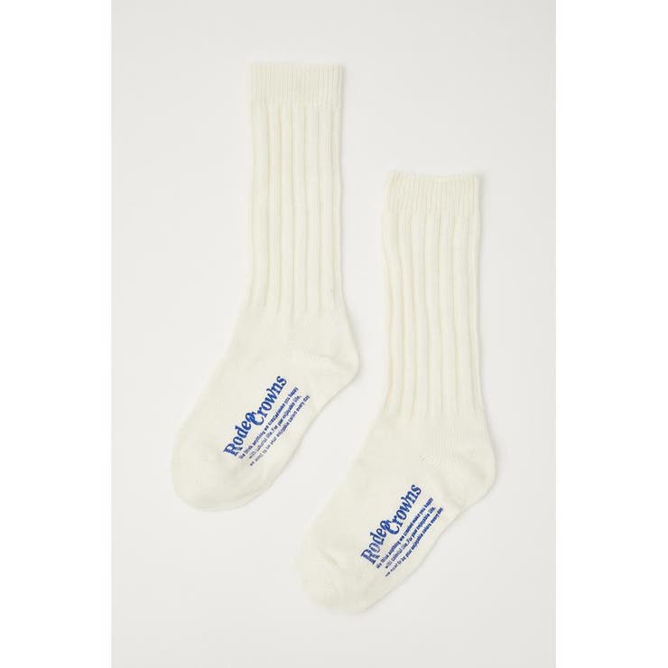 LONG RIB SOCKS[品番：BJLW0023529]｜RODEO CROWNS WIDE BOWL（ロデオクラウンズワイドボウル）の ...