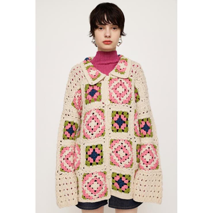 CROCHET MG カーディガン[品番：BJLW0023902]｜SLY OUTLET（スライアウトレット）のレディースファッション通販 ...