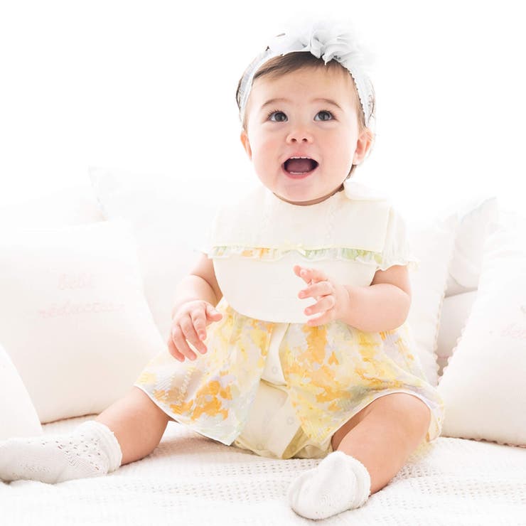 レーシーシフォンフリルスタイ[品番：BEBK0008266]｜fillot de bb rduction（フィヨデュベベルダクティオン）のキッズファッション通販｜SHOPLIST（ショップリスト）