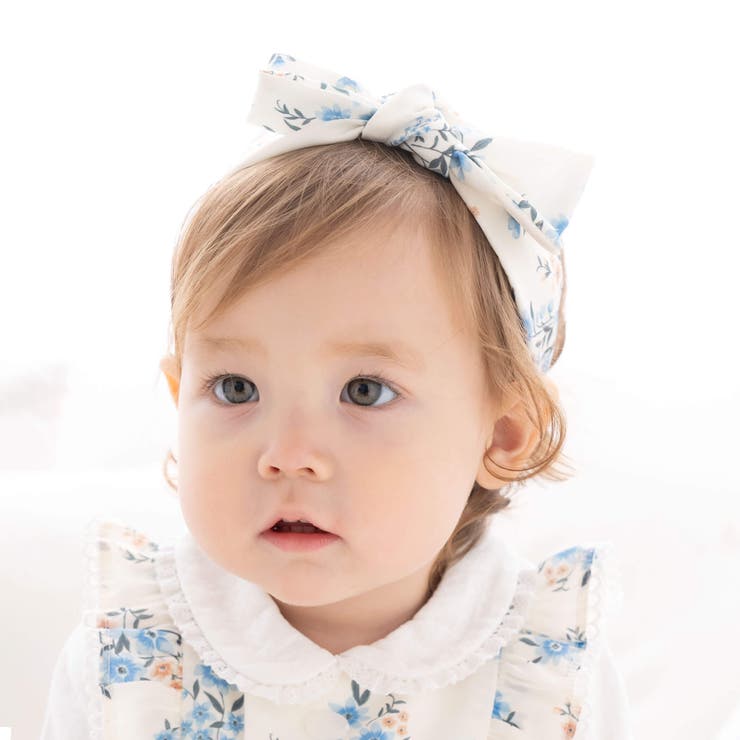 花柄リボンへアバンド[品番：BEBK0009307]｜fillot de bb rduction（フィヨデュベベルダクティオン）のキッズファッション通販｜SHOPLIST（ショップリスト）