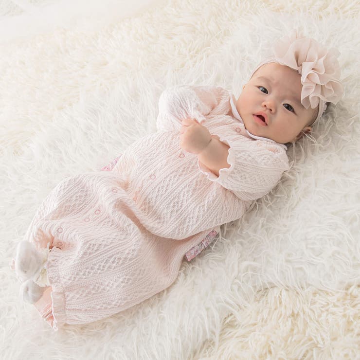 ケーブルニットベスト付2WAYオール(50~75cm)[品番：BEBK0007550]｜fillot de bb rduction（フィヨデュベベルダクティオン）のキッズファッション通販 ...