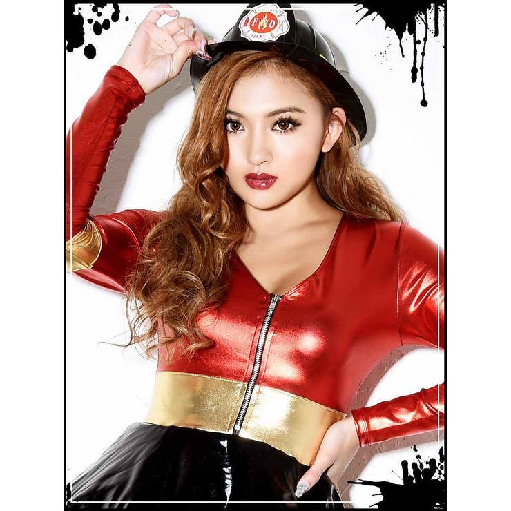 ハロウィン コスプレ ファイヤーガール[品番：RV000011387]｜Ryuyu（リューユ）のレディースファッション通販｜SHOPLIST（ショップリスト）