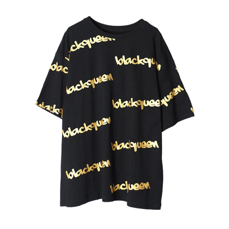 BLACKQUEEN総ロゴTシャツ【ゆまち着用】grady[品番：BCQW1876450]｜BLACK QUEEN （ブラッククイーン ）のレディースファッション通販｜SHOPLIST ...