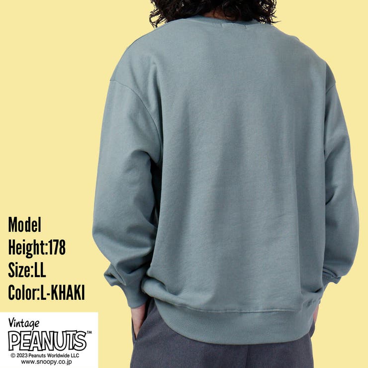 スヌーピー ペパーミントパティ トレーナー[品番：YSDW0002830]｜CharaBasket（キャラバスケット）のレディースファッション通販｜SHOPLIST（ショップリスト）