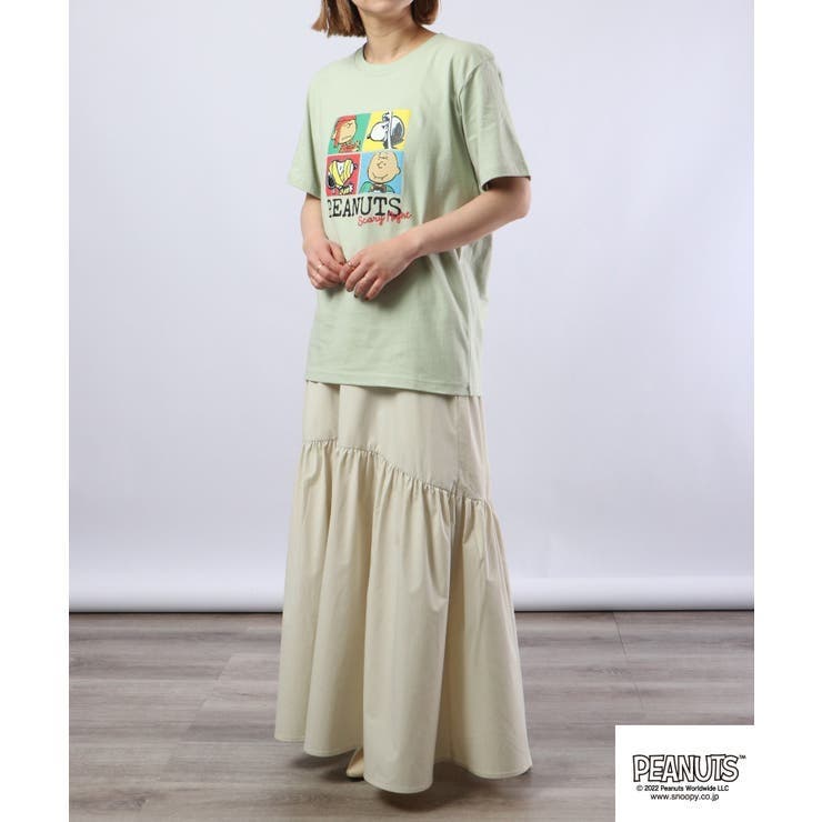 スヌーピー トップス Tシャツ[品番：YSDW0002490]｜CharaBasket（キャラバスケット）のレディースファッション通販｜SHOPLIST（ショップリスト）