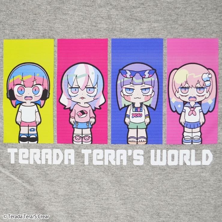 寺田てら Tシャツ イラスト[品番：YSDW0002793]｜CharaBasket（キャラバスケット）のレディースファッション通販｜SHOPLIST（ショップリスト）