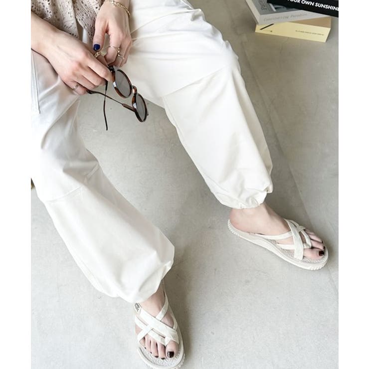 《JaVa ジャバコラボ》クロスストラップサンダル[品番：WZ000004496]｜Classical Elf （クラシカルエルフ）のレディースファッション通販｜SHOPLIST（ショップリスト）