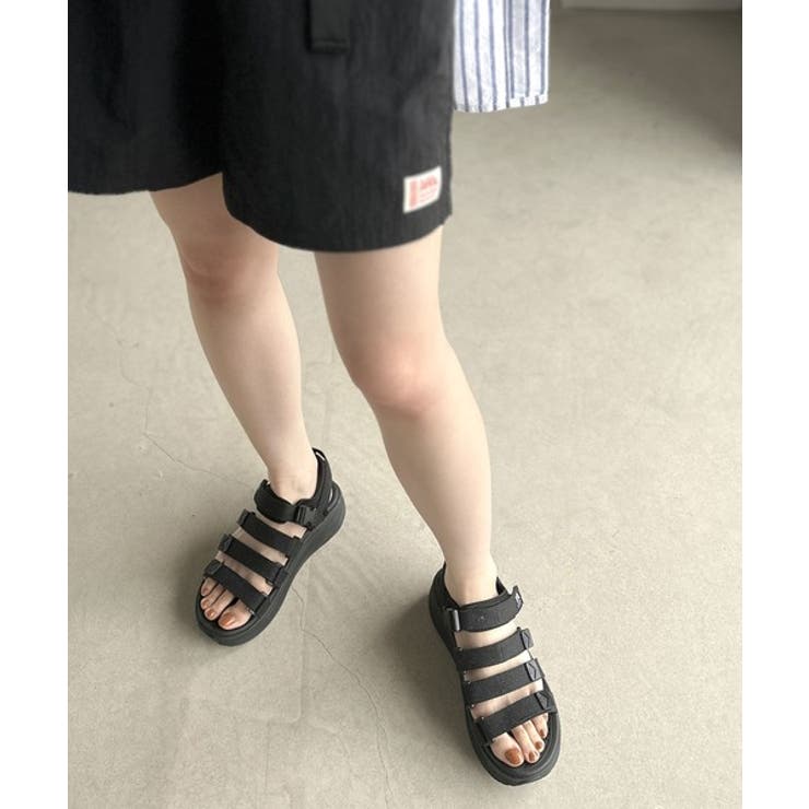 《JaVa ジャバコラボ》ラフにお洒落見え。RETROハイソールサンダル[品番：WZ000004497]｜Classical Elf （クラシカルエルフ）のレディースファッション通販 ...