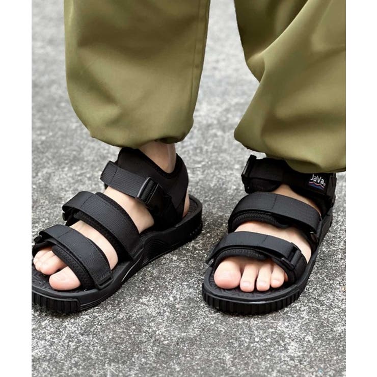 《Javaジャバコラボ》ウェービーソールベルクロスポーツサンダル[品番：WZ000004611]｜Classical Elf Men（クラシカルエルフ メン）のメンズファッション通販 ...
