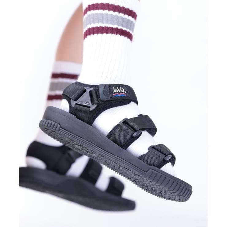 《Javaジャバコラボ》ウェービーソールベルクロスポーツサンダル[品番：WZ000004611]｜Classical Elf Men（クラシカルエルフ メン）のメンズファッション通販 ...