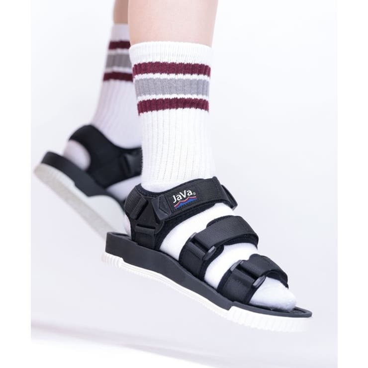《Javaジャバコラボ》ウェービーソールベルクロスポーツサンダル[品番：WZ000004611]｜Classical Elf Men（クラシカルエルフ メン）のメンズファッション通販 ...