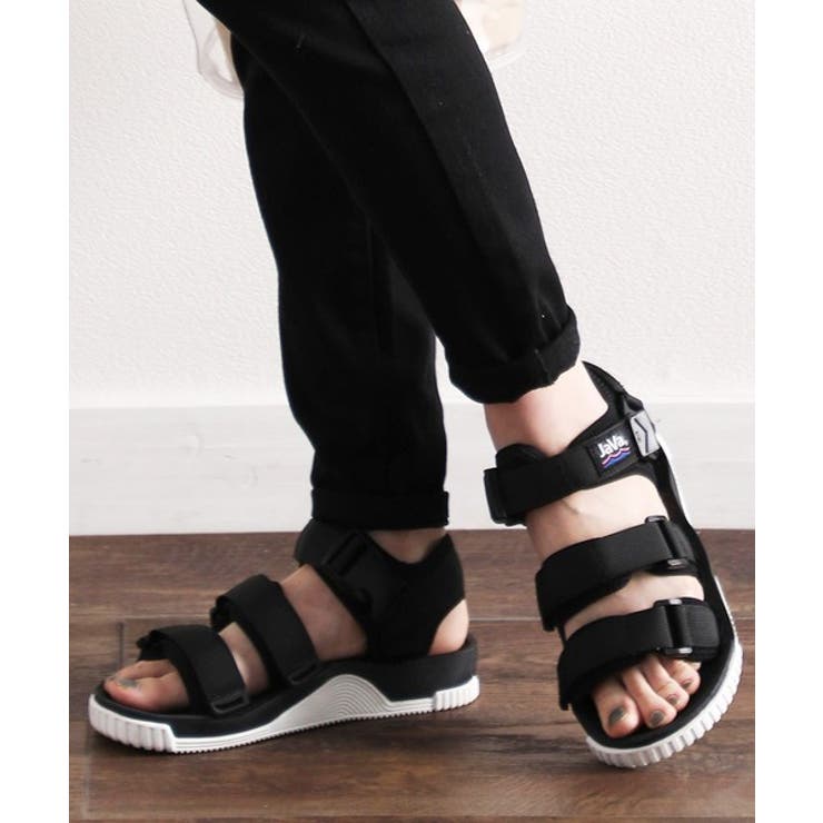 《Javaジャバコラボ》ウェービーソールベルクロスポーツサンダル[品番：WZ000004611]｜Classical Elf Men（クラシカルエルフ メン）のメンズファッション通販 ...