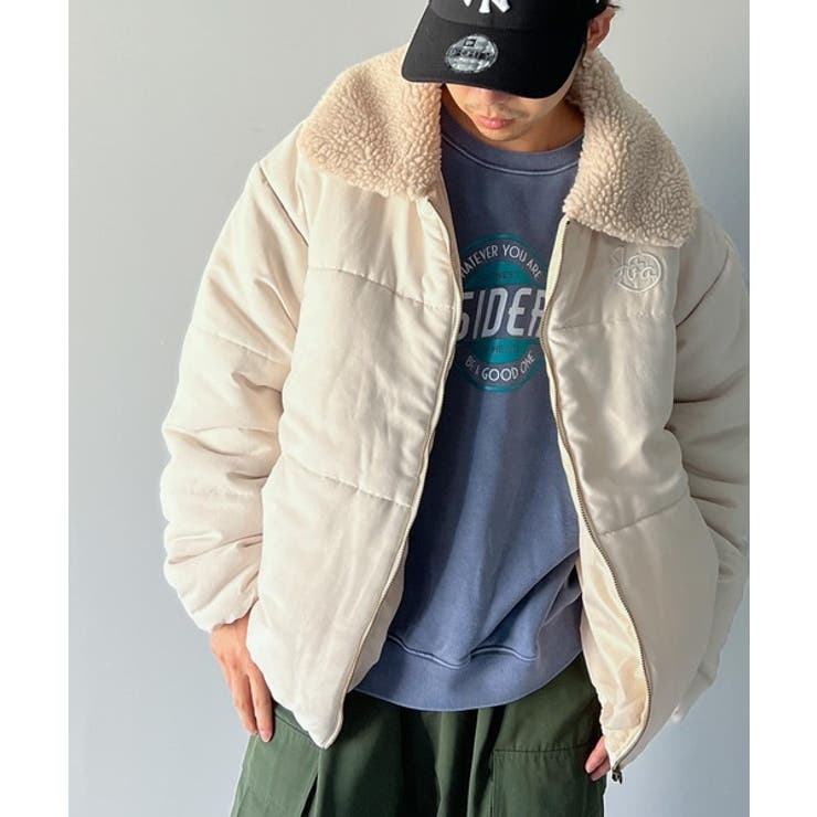 《Javaジャバコラボ》軽くてあったか。襟ボアスエード中綿JK[品番：WZ000004804]｜Classical Elf Men（クラシカルエルフ メン）のメンズファッション通販 ...