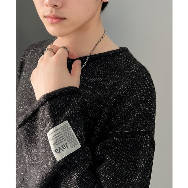 《Javaジャバコラボ》こなれシルエット。ロールネックミックスカラーニット[品番：WZ000005449]｜Classical Elf Men（クラシカルエルフ メン）のメンズファッション通販 ...