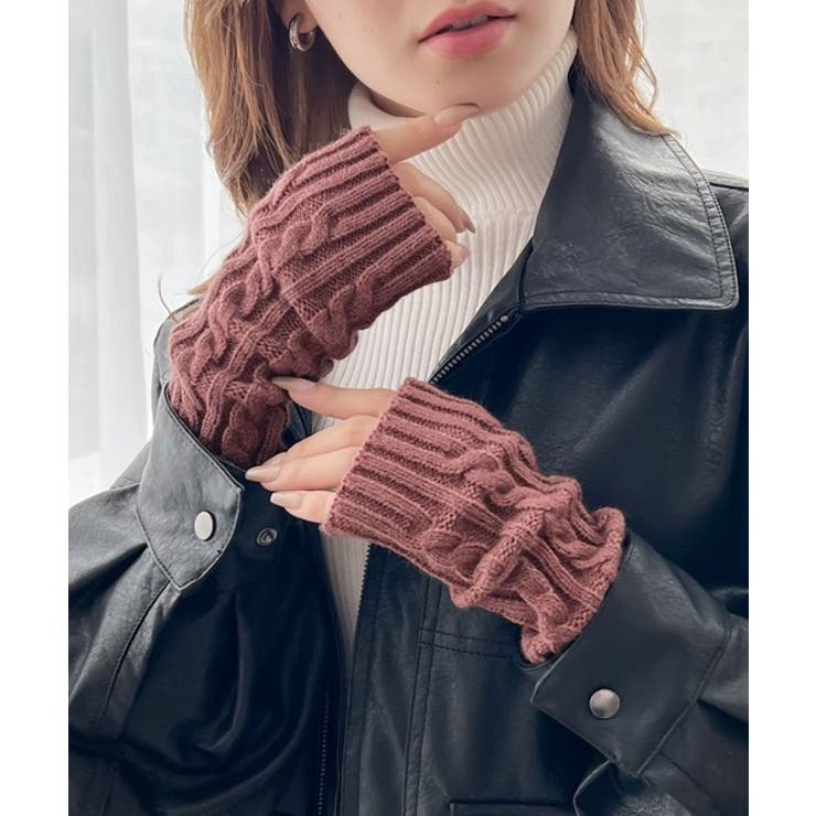 《JaVaジャバ コラボ》最旬！カラバリ豊富、指ぬきニットアームウォーマー[品番：WZ000004392]｜Classical Elf （クラシカルエルフ）のレディースファッション通販 ...