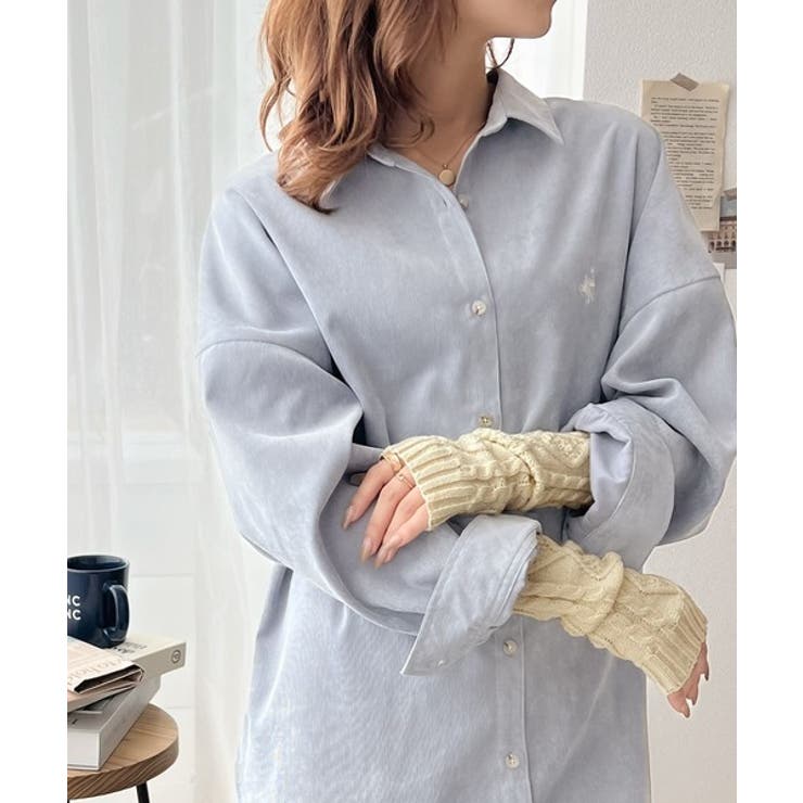 《JaVaジャバ コラボ》最旬！カラバリ豊富、指ぬきニットアームウォーマー[品番：WZ000004392]｜Classical Elf （クラシカルエルフ）のレディースファッション通販 ...